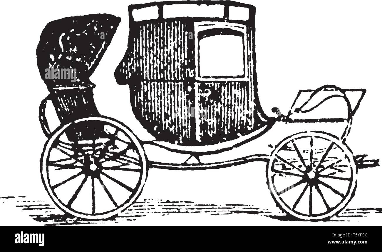 Wheeled coach Stock Vector Images - Alamy