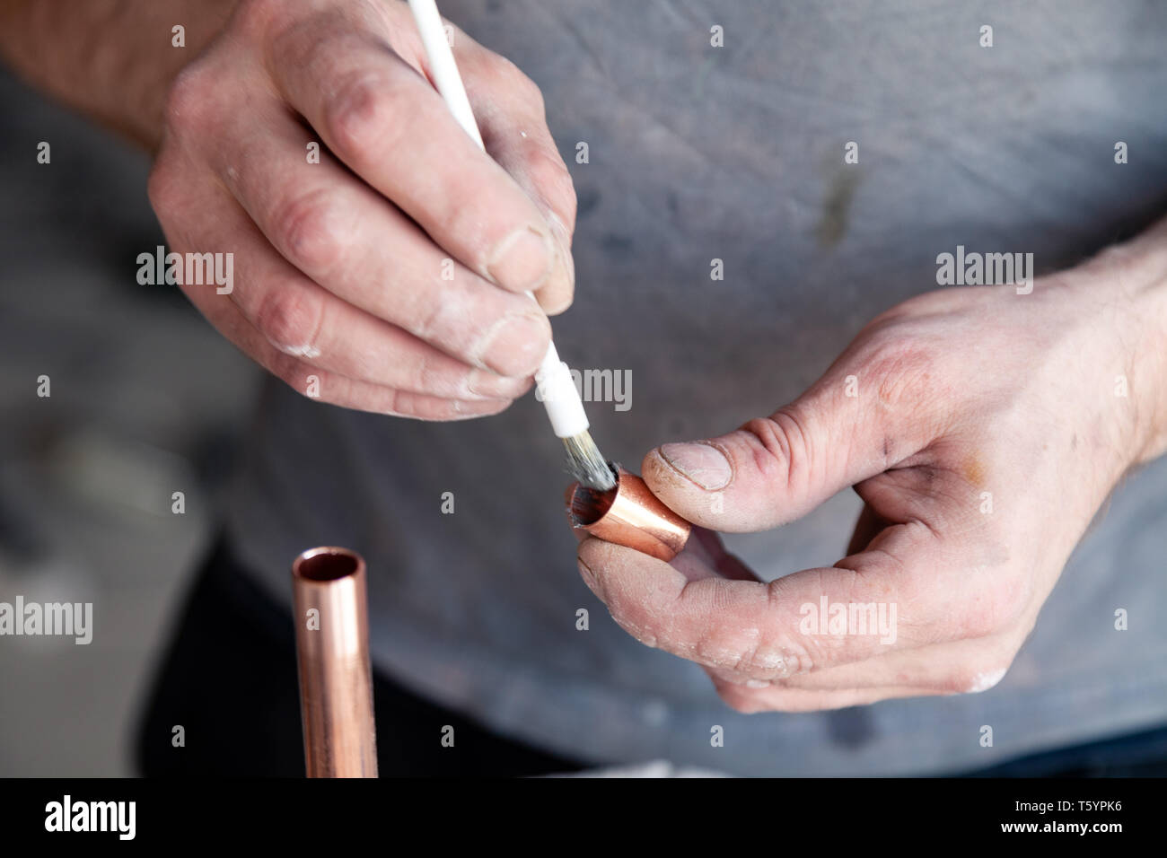 Cleaning Copper Tubing