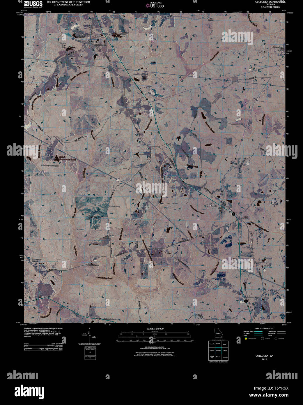 Culloden map hi-res stock photography and images - Alamy