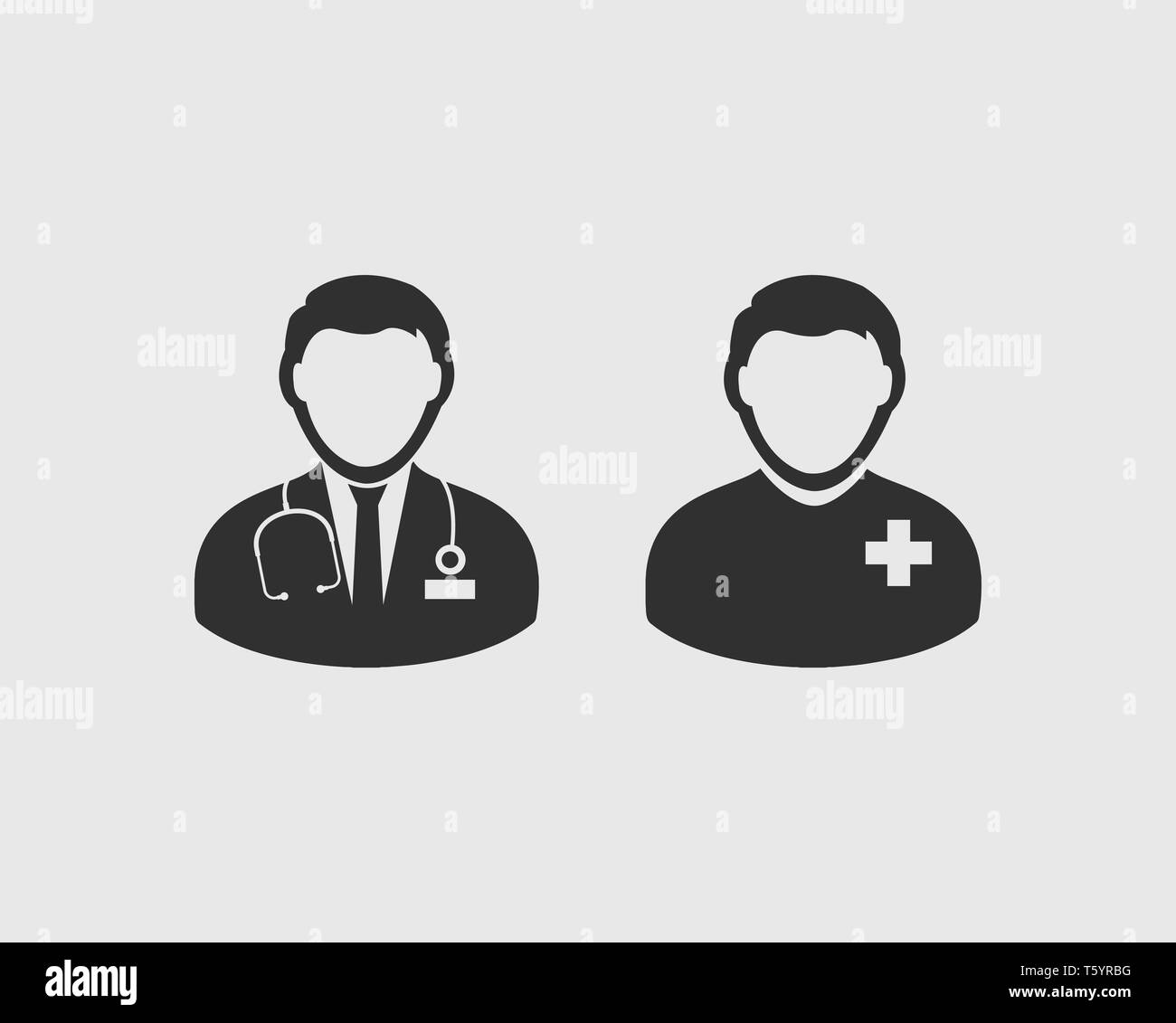 Medical staff group doctors Black and White Stock Photos & Images - Alamy