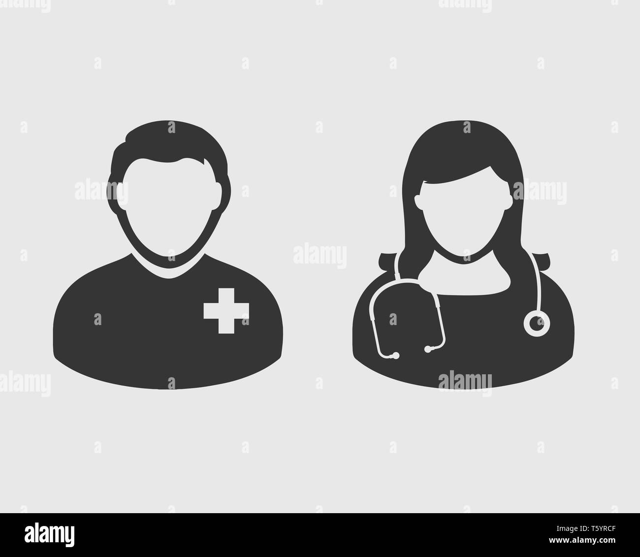 Medical Team Icon Stock Vector Image & Art - Alamy