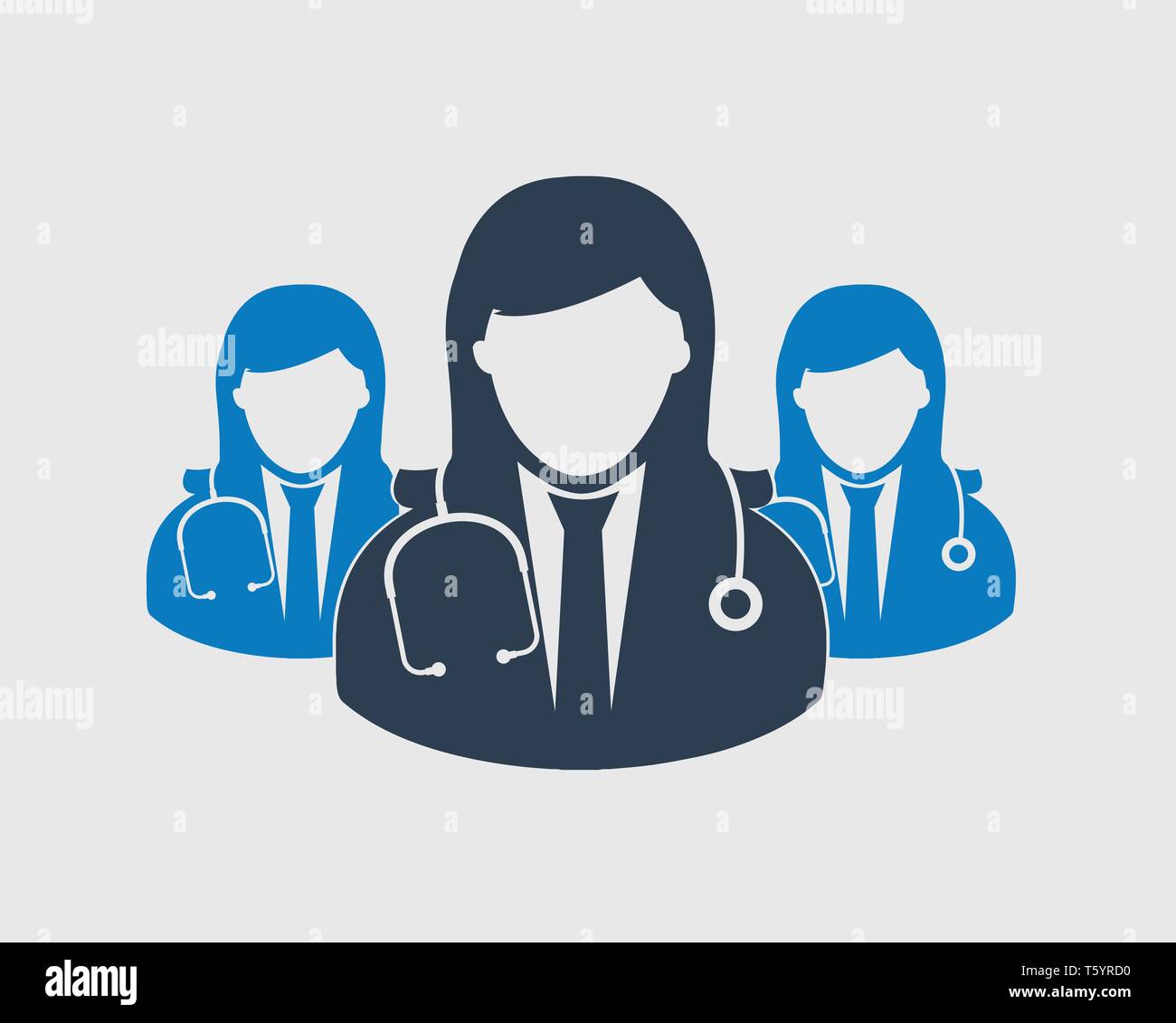 Medical Team Icon Stock Vector Image & Art - Alamy