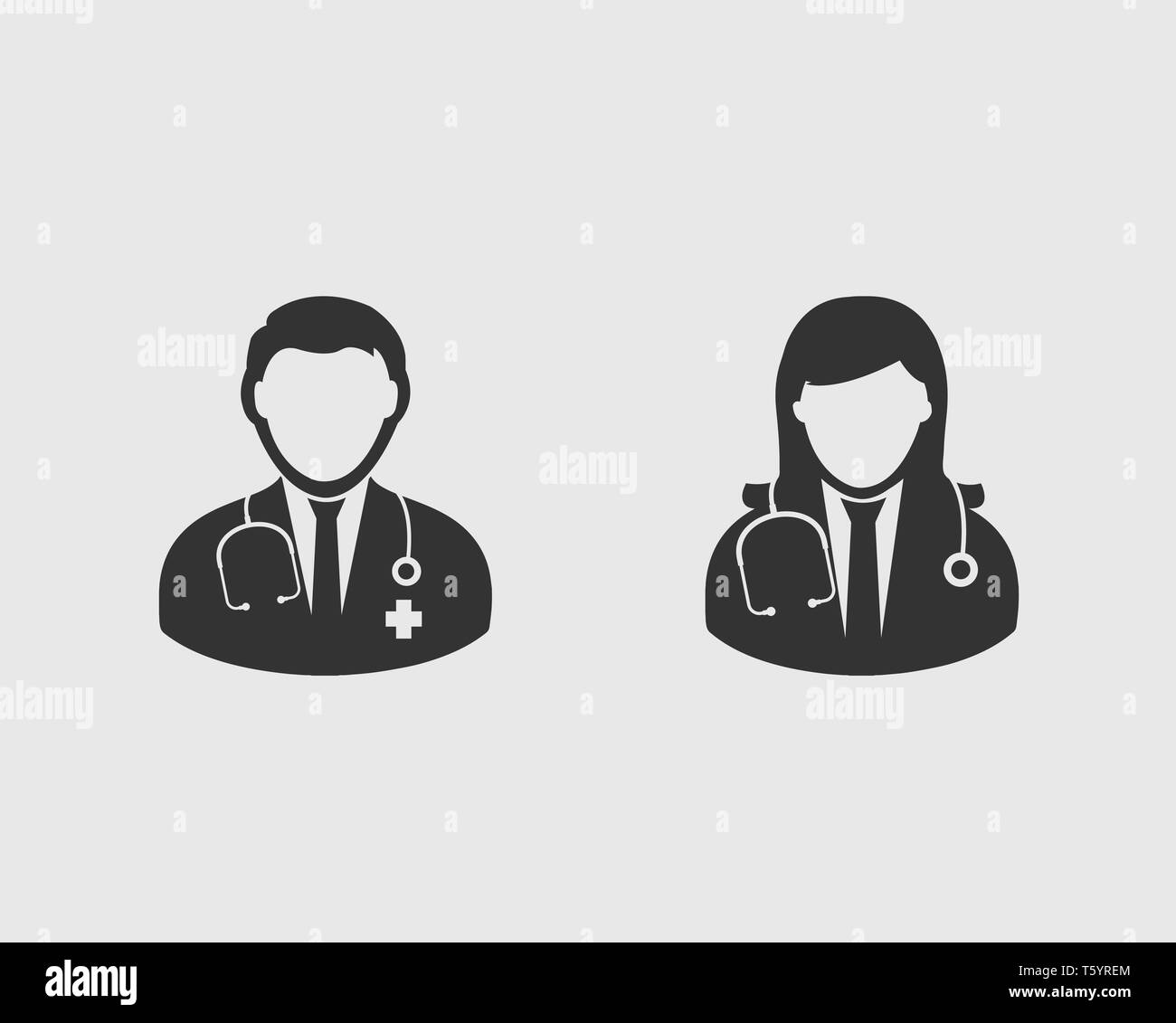Medical Team Icon Stock Vector Image & Art - Alamy