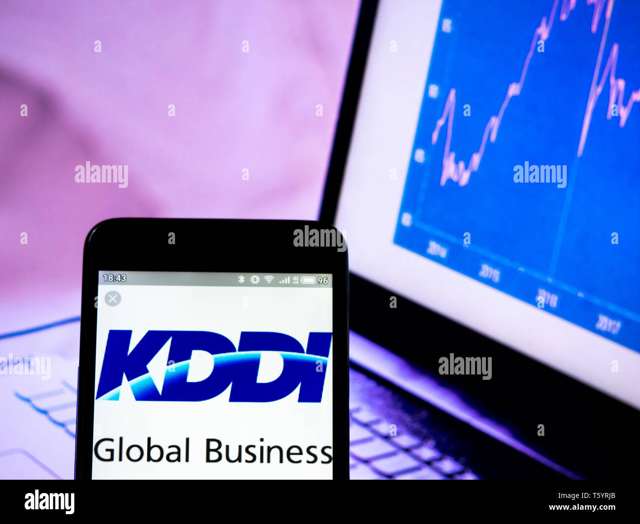 Kddi logo hi-res stock photography and images - Alamy