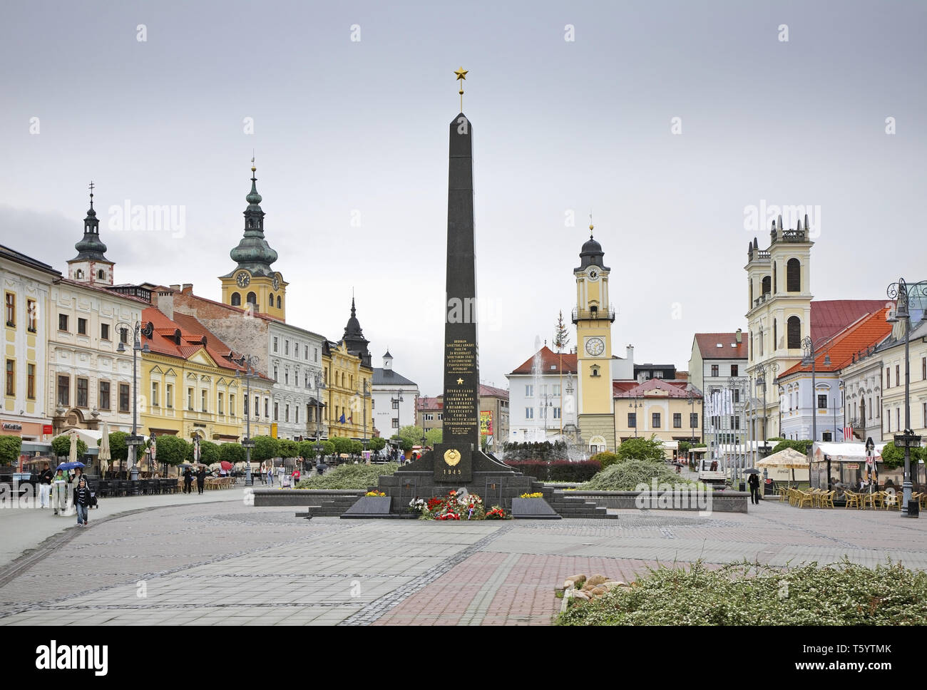 Slovak national uprising square hi-res stock photography and images - Alamy