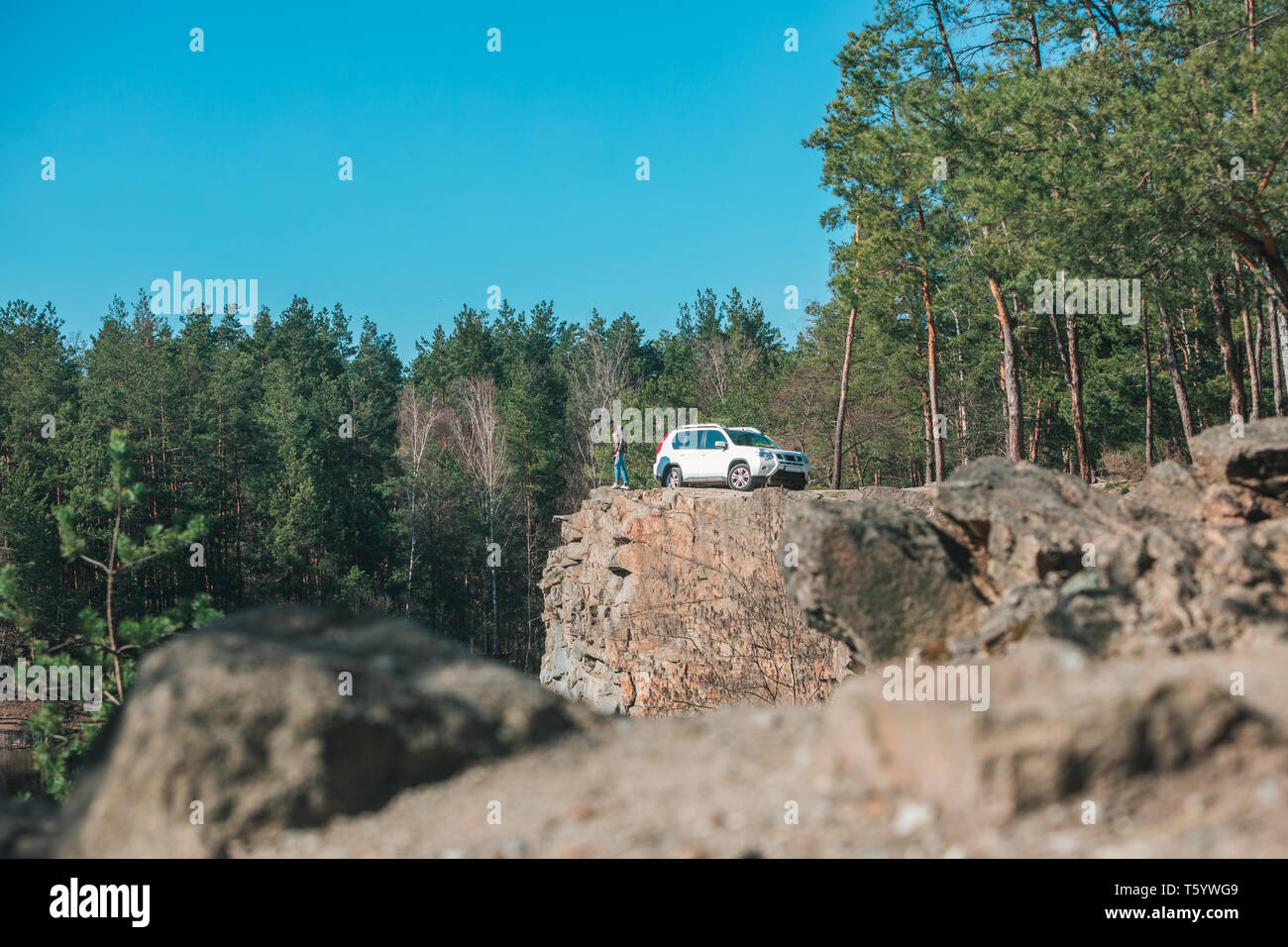 Car Cliff Edge High Resolution Stock Photography and Images - Alamy