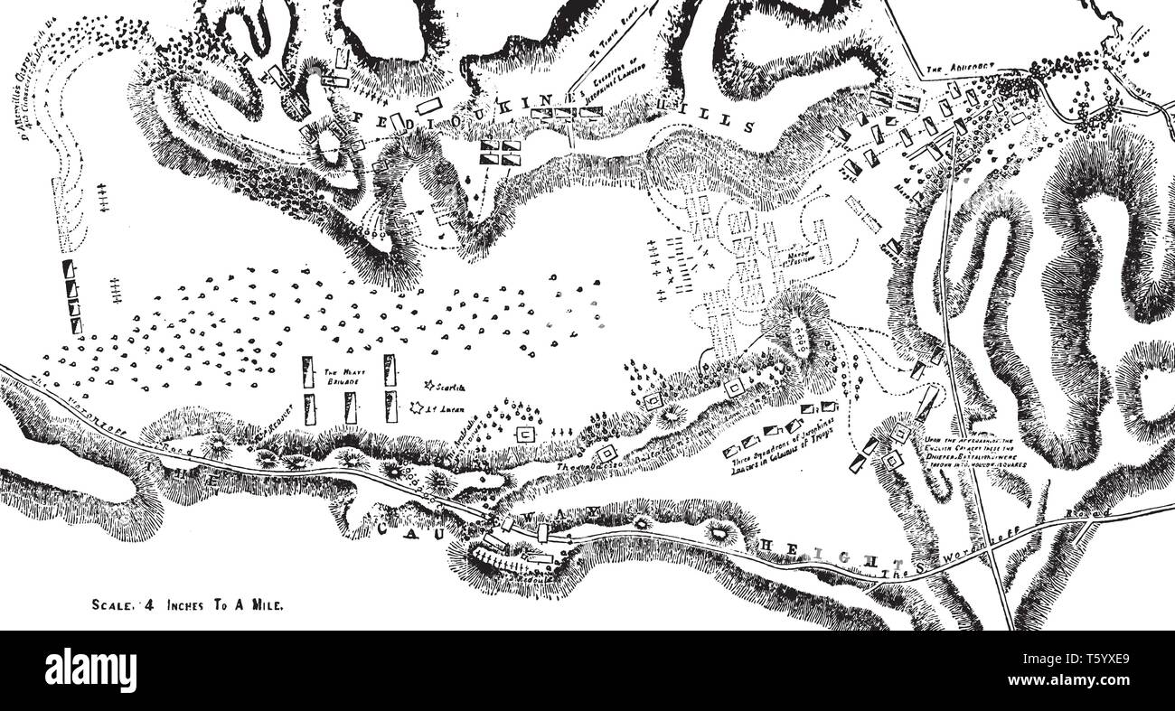 Balaclava battle Stock Vector Images - Alamy