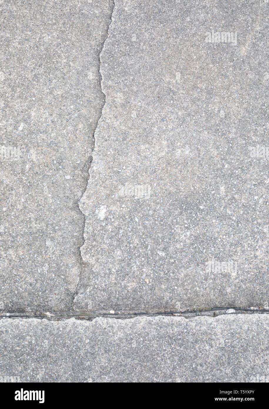 Light gray aggregate material with crack. Background material Stock ...