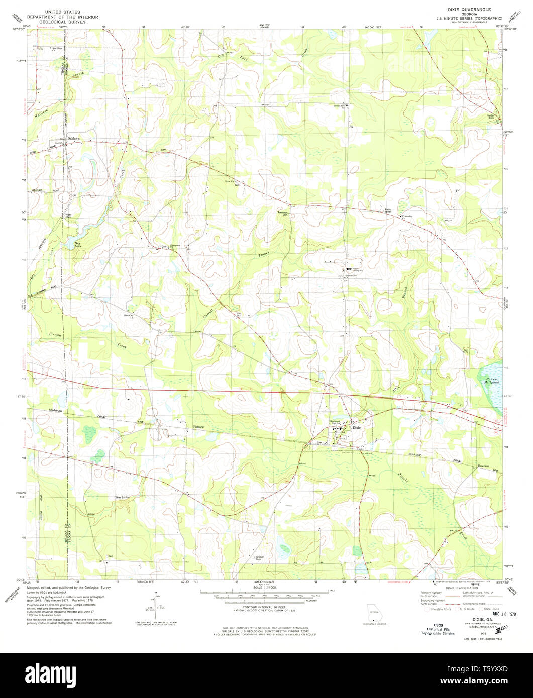 Dixie map Cut Out Stock Images & Pictures - Alamy