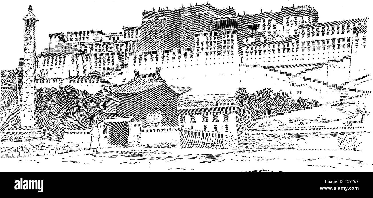 Tibetan buddhists art Black and White Stock Photos & Images - Alamy