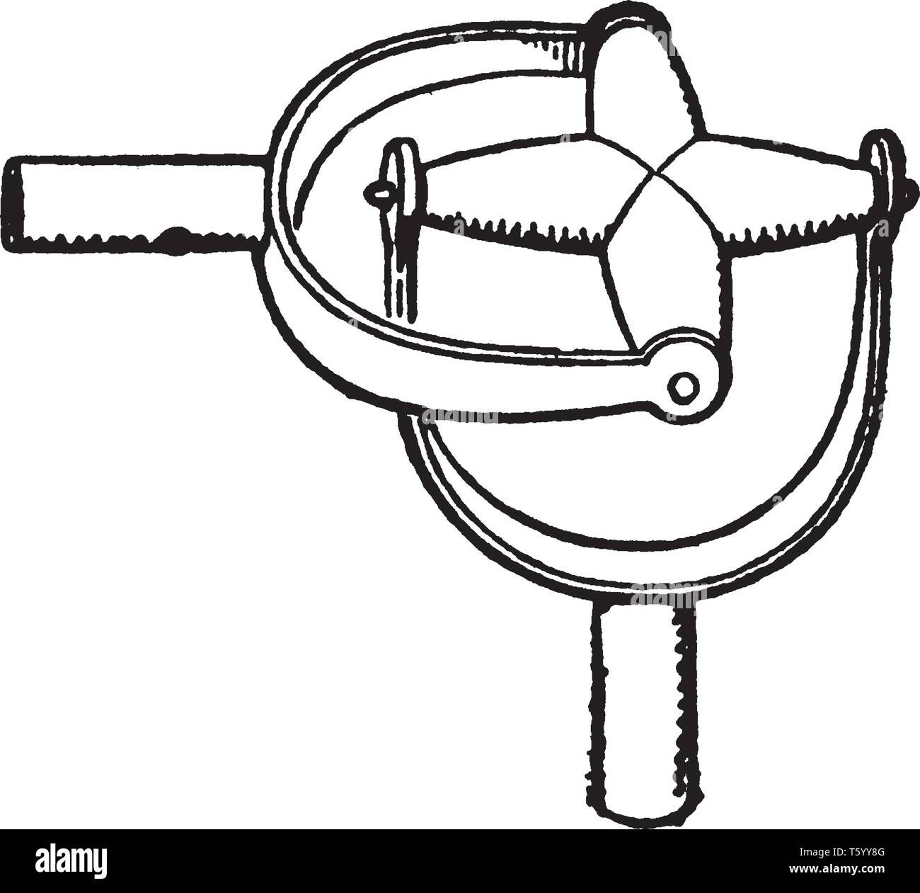 Joint of Gimbals which is again suspended in the diametral axis of ...
