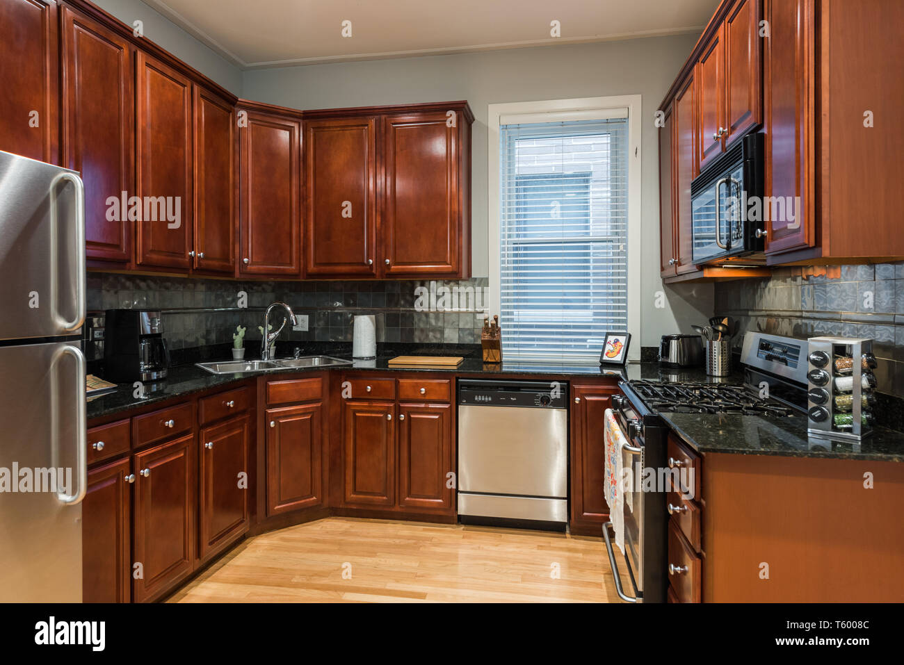 Residential Interior - Kitchen Stock Photo - Alamy