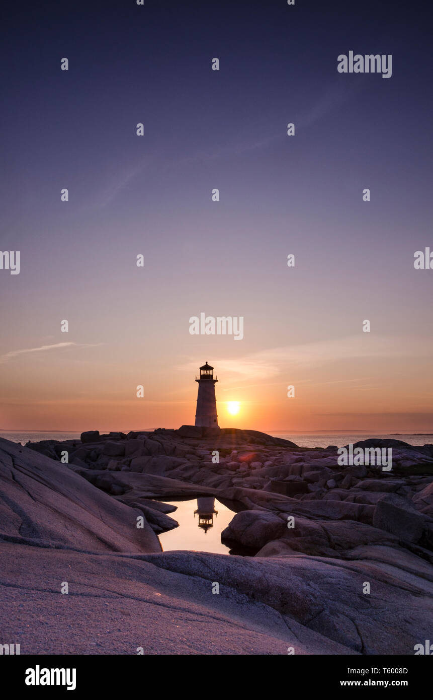 Blue sea beach nova scotia hi-res stock photography and images - Alamy