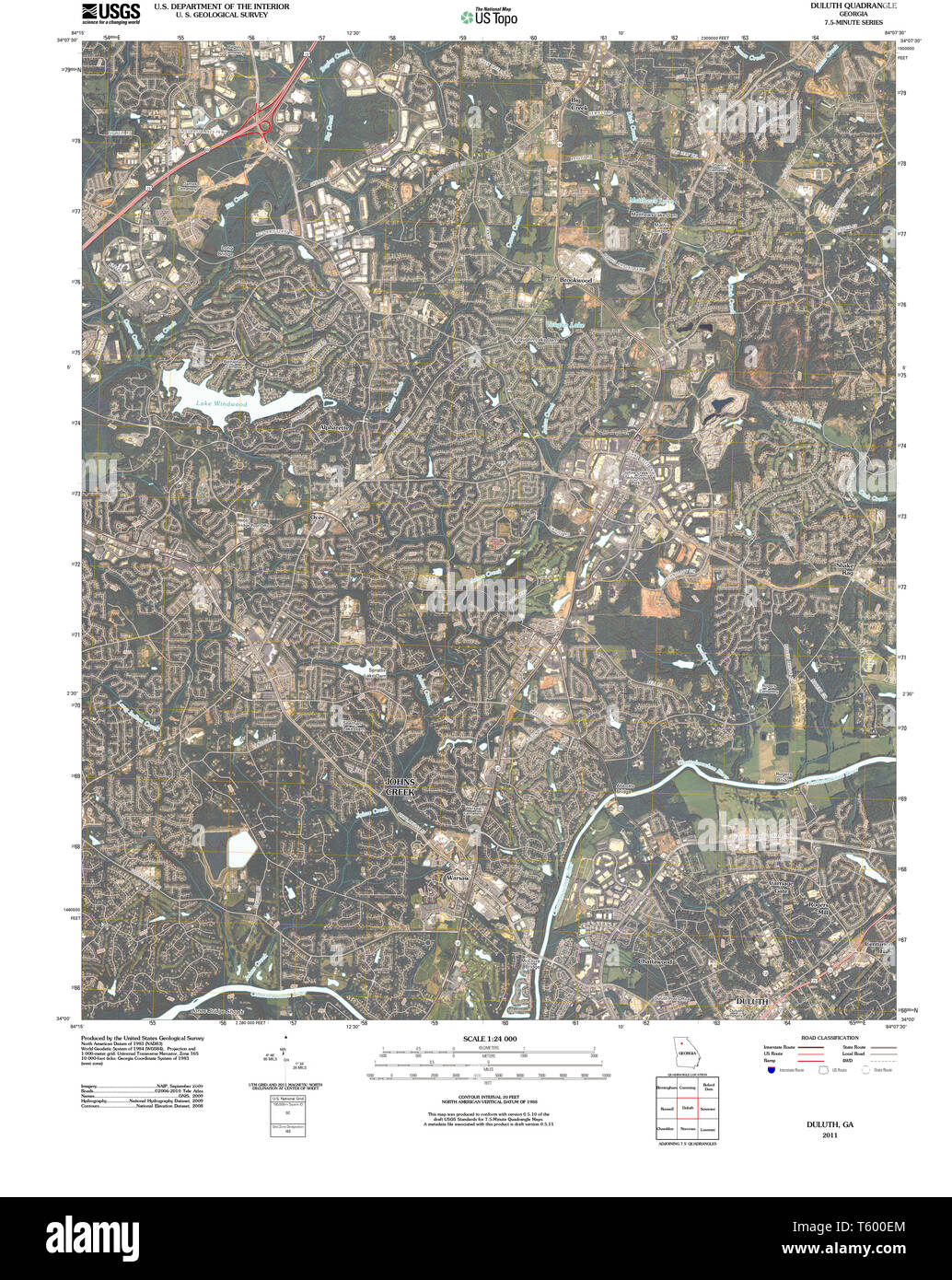 Map of duluth hi-res stock photography and images - Alamy
