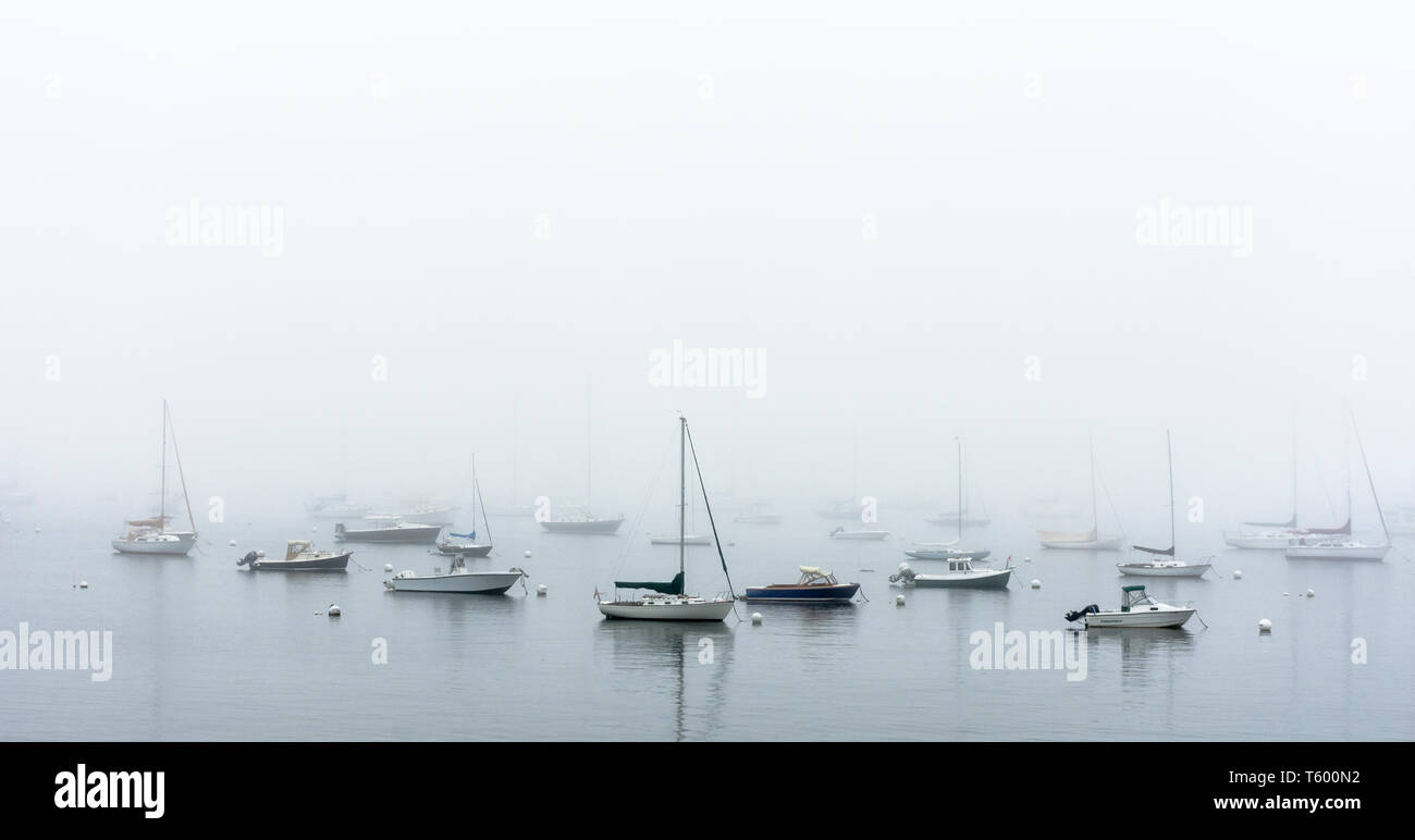 Fog boats hi-res stock photography and images - Alamy