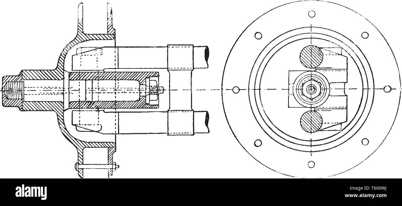 Wheel Hub Drawing