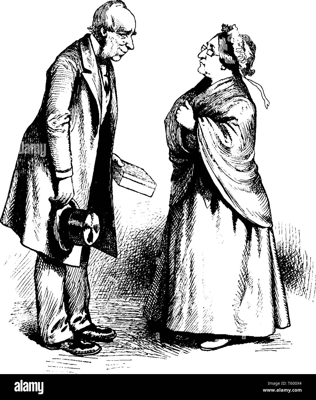 Man hat woman in Cut Out Stock Images & Pictures - Alamy