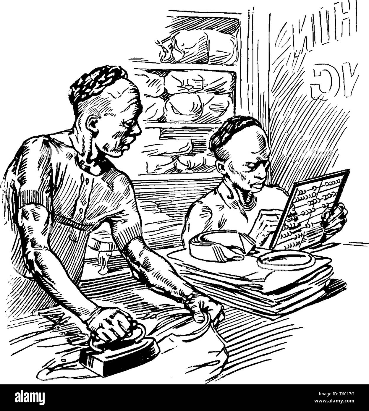 Engraving illustr Black and White Stock Photos & Images - Alamy