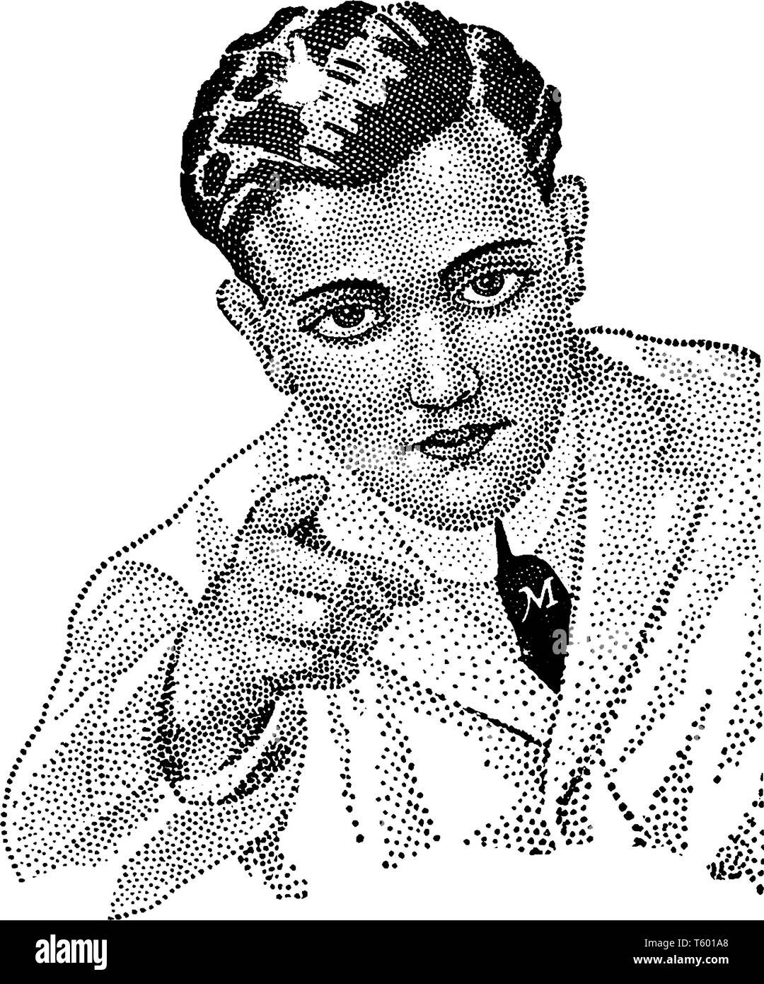 A man looking directly forward and pointing hi-res stock photography ...