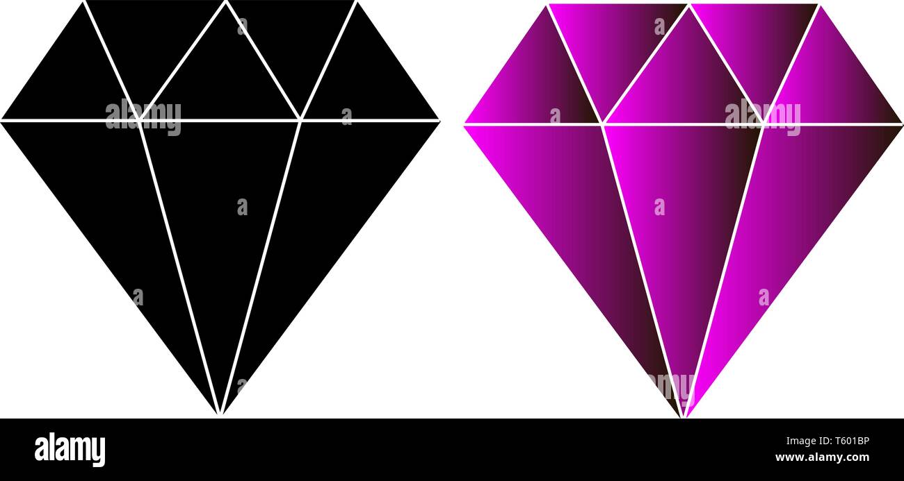 Diamonds logo hi-res stock photography and images - Alamy