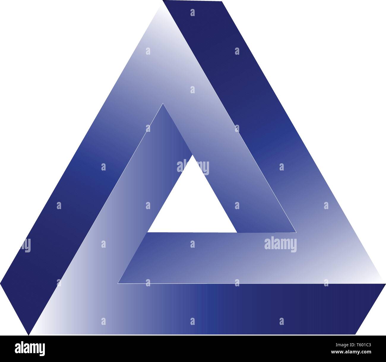 Triangle icon figure icon for concept and web apps vector illustration ...