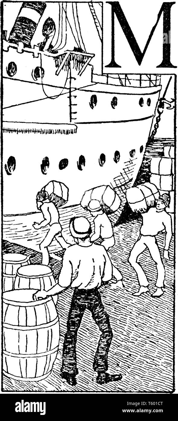 Merchant ships drawing Stock Vector Images - Alamy