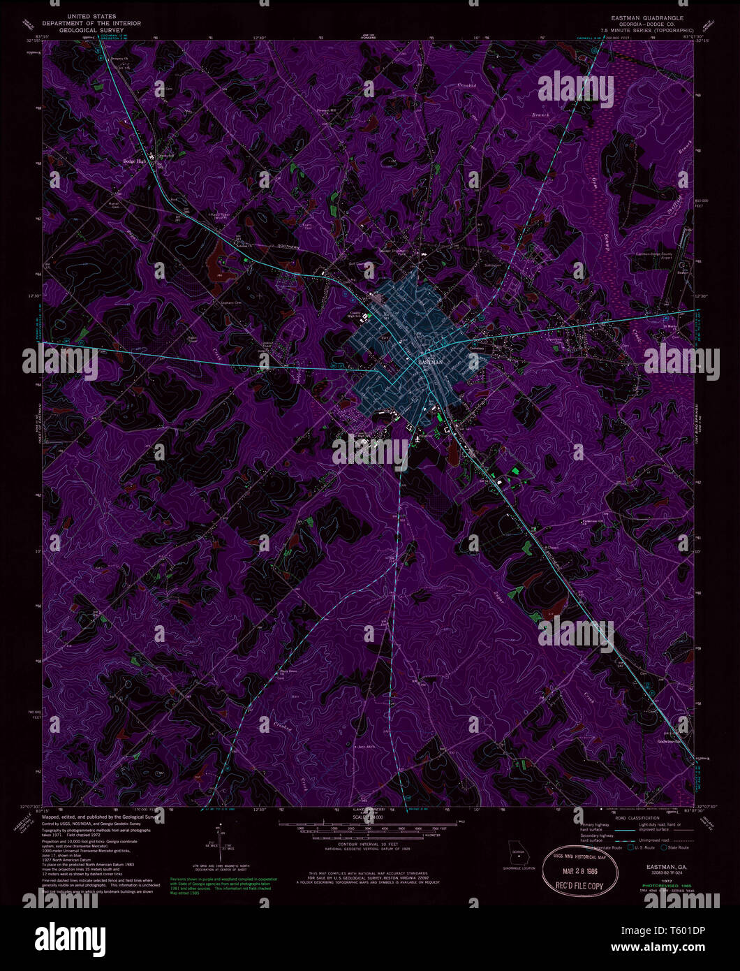 Eastman map hi-res stock photography and images - Alamy