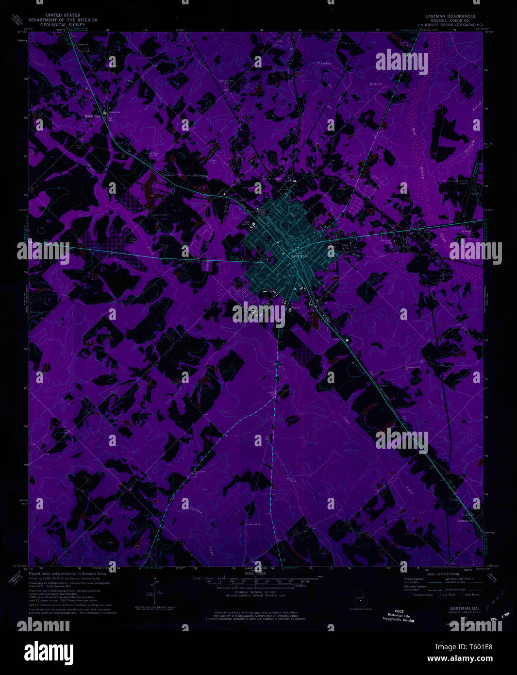 Eastman map hi-res stock photography and images - Alamy