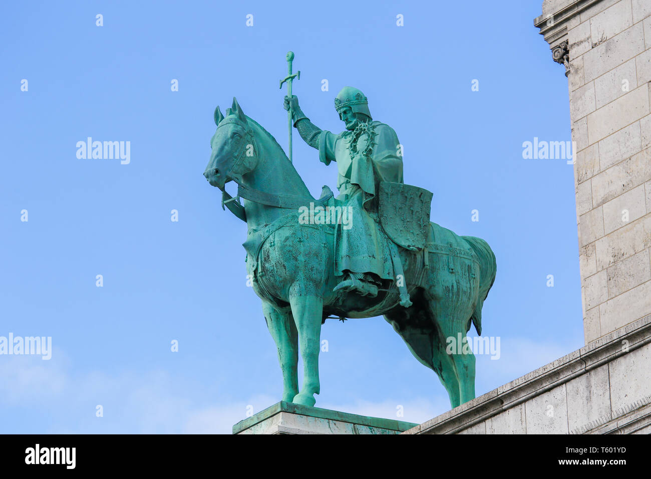 Statue saint louis king louis ix hi-res stock photography and images ...