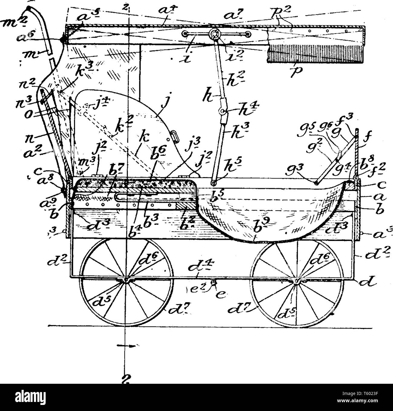 Vintage Go Cart Stock Vector Images Alamy