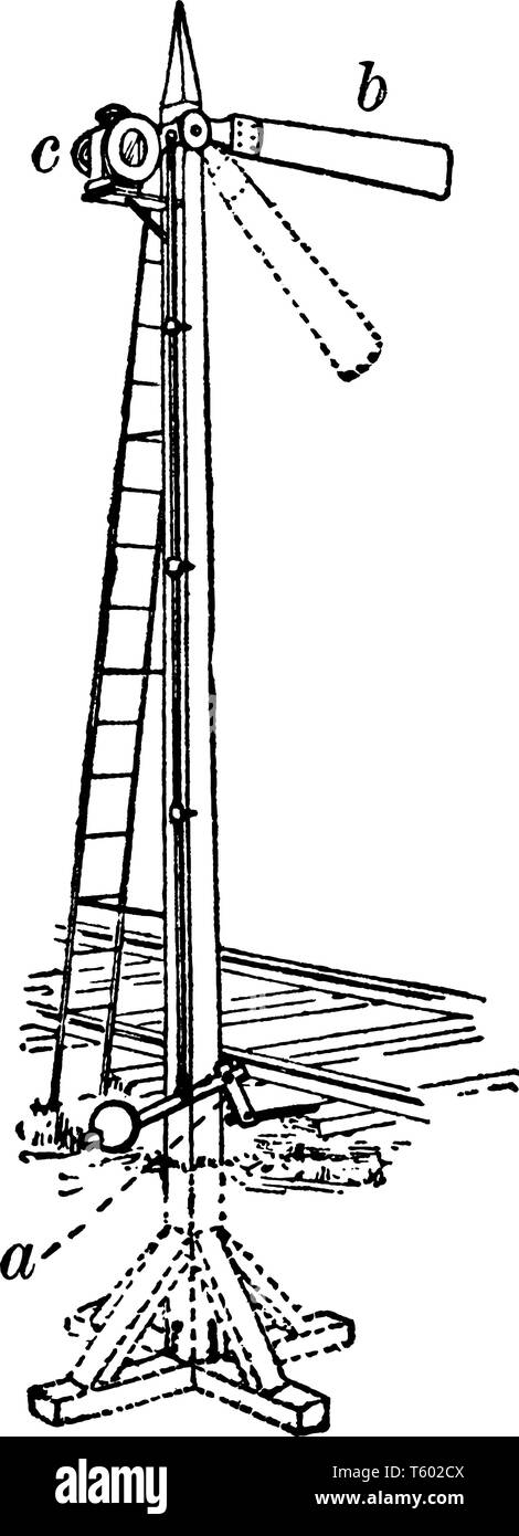 Train with semaphore signals Stock Vector Images - Alamy