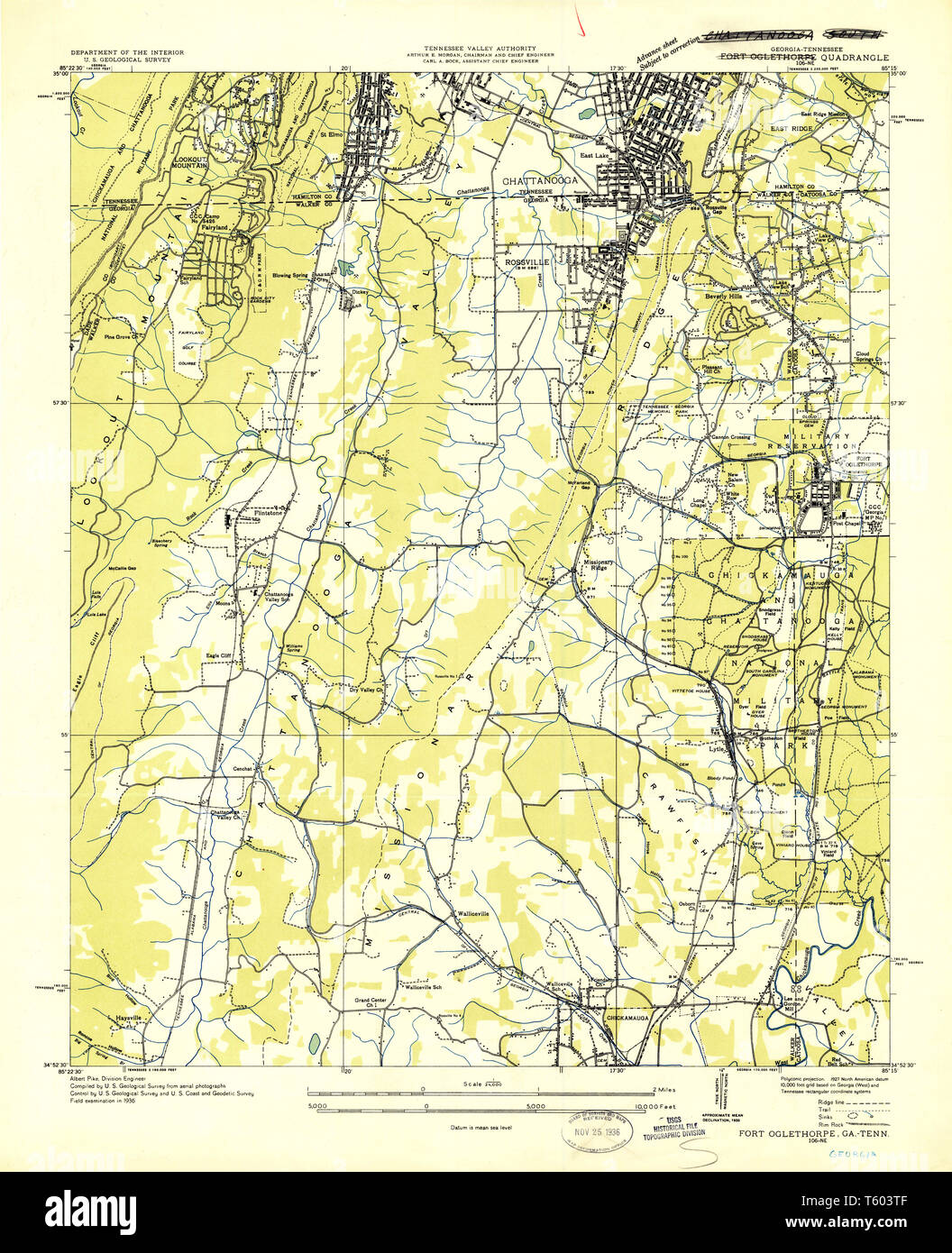 Oglethorpe map hi-res stock photography and images - Alamy