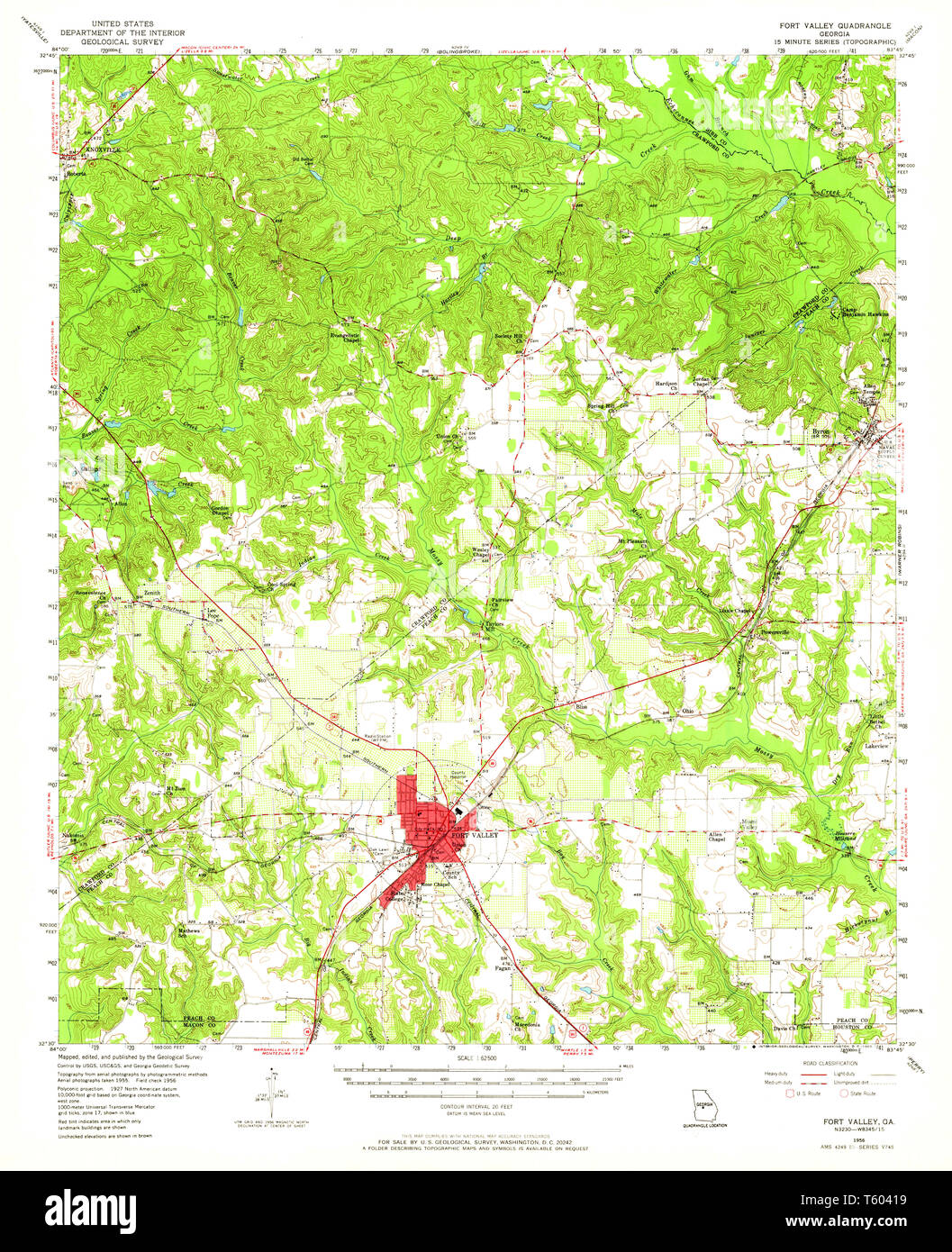 Fort valley ga hi-res stock photography and images - Alamy
