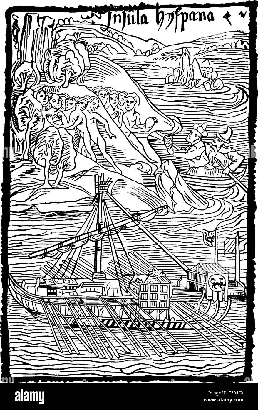 Discovery of Santo Domingo which is founded the Santo Domingo and named ...