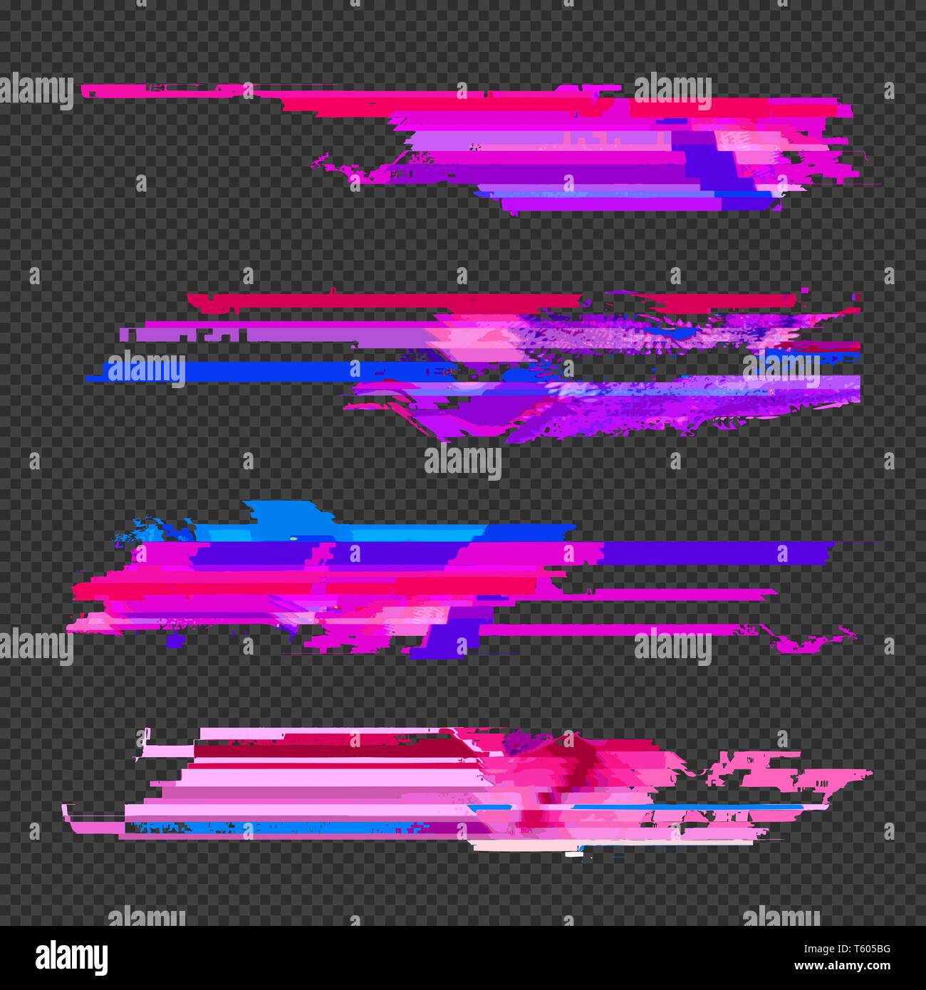 vector vibrant various colors modern art graphic design elements ...