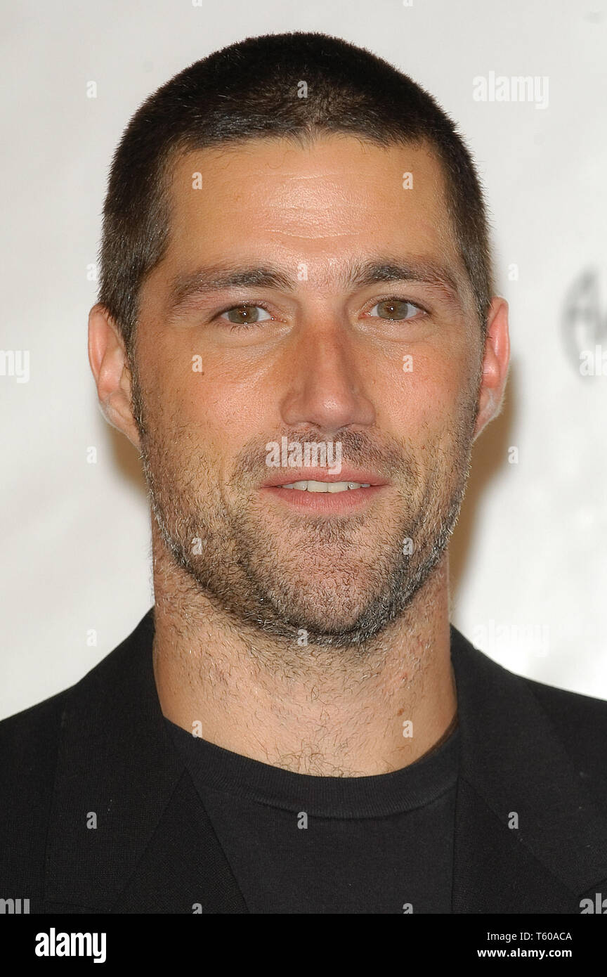 Matthew Fox at the 32nd Annual American Music Awards - Press Room held ...