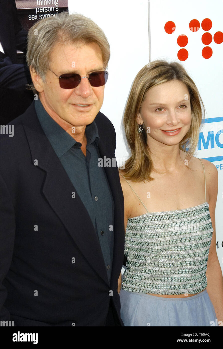 Harrison Ford & Calista Flockhart at the AMC & Movieline's Hollywood Life Magazine's 5th Annual ...
