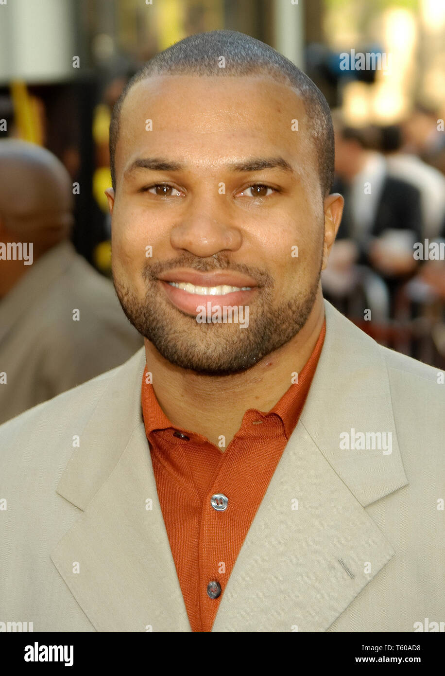 Derek Fisher at the World Premiere of "The Italian Job", held at ...