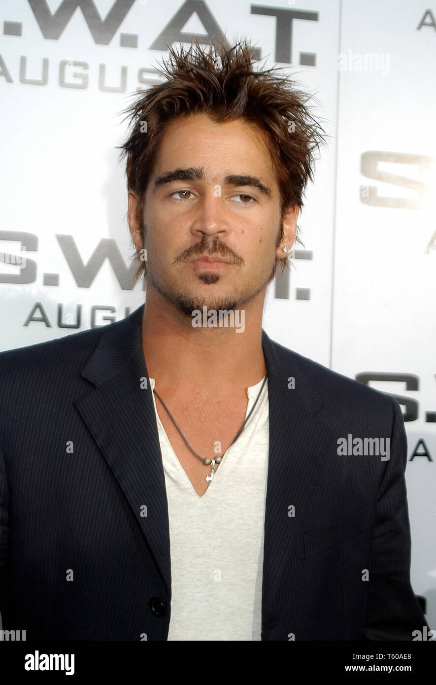 Colin Farrell at The World Premiere of Columbia Pictures' "S.W.A.T ...
