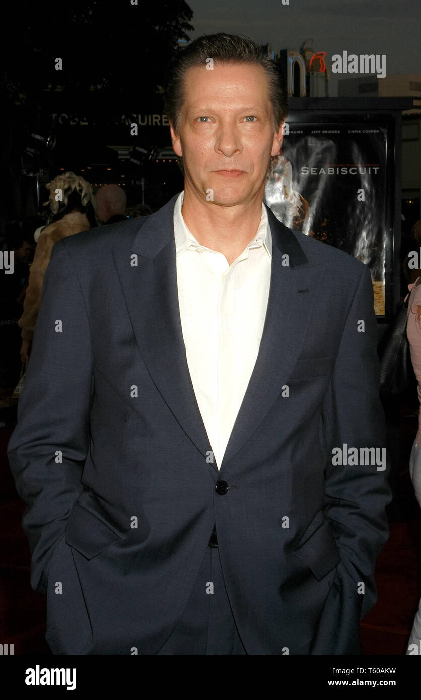 Chris Cooper at The World Premiere Screening of "Seabiscuit", held at ...