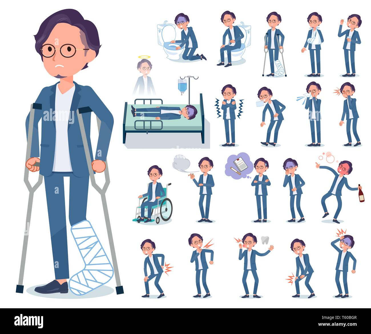 Fractures vector vectors Stock Vector Images - Alamy