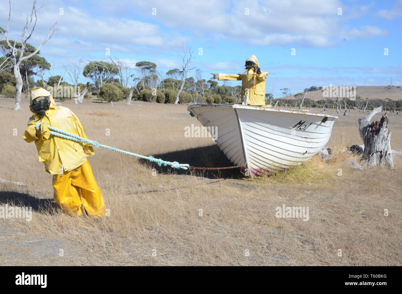 Dry land boating Stock Photo - Alamy