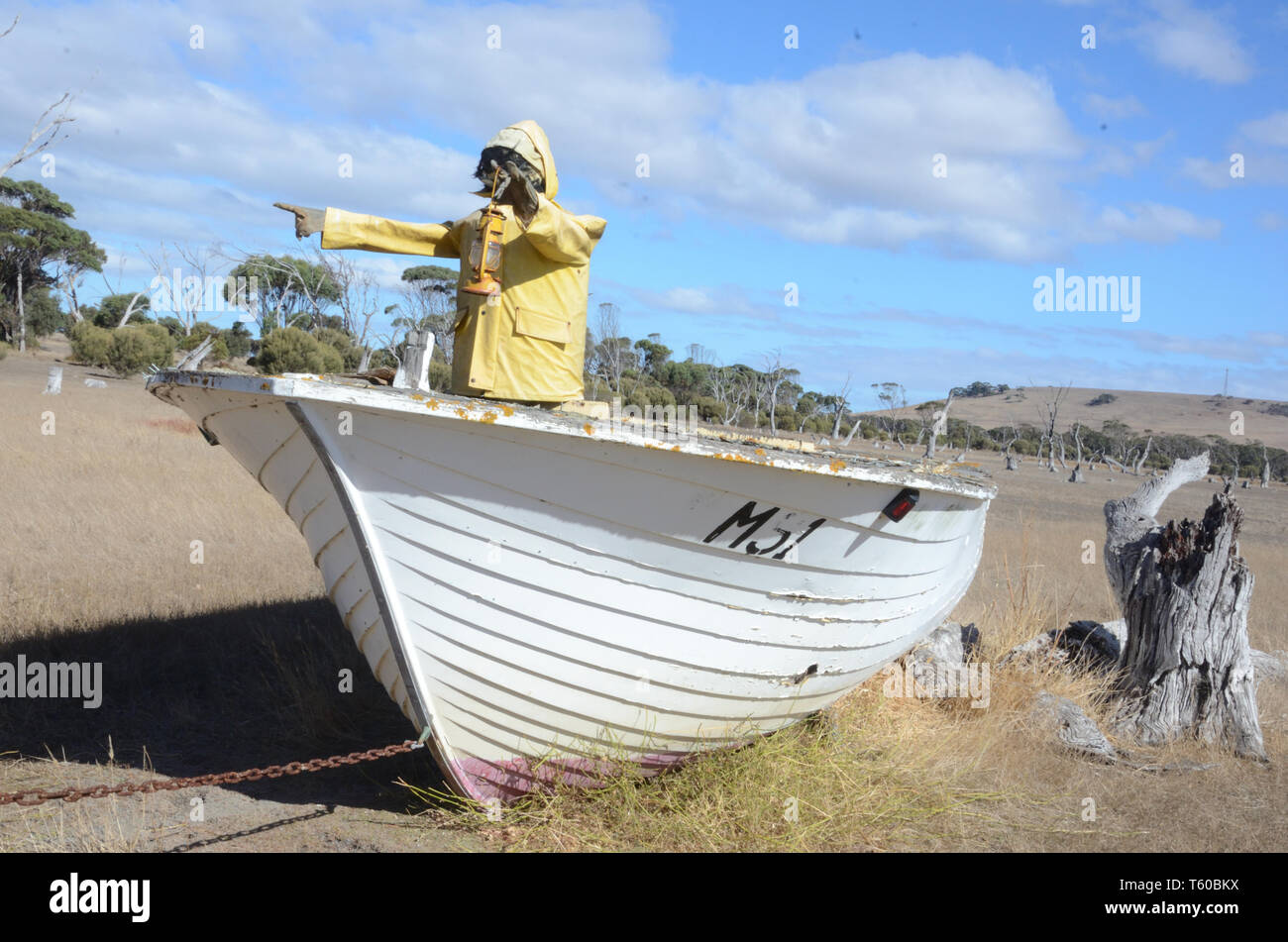 Dry land boating Stock Photo - Alamy