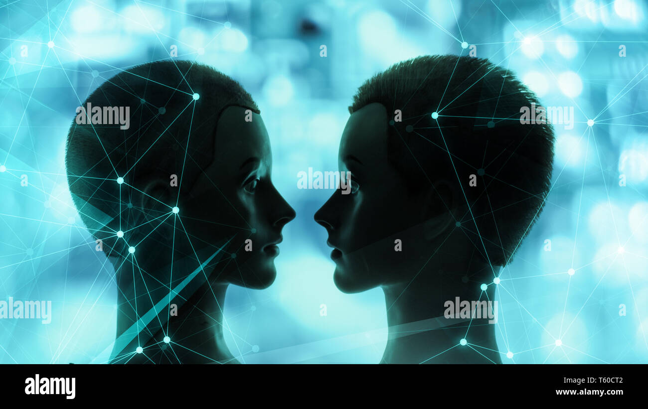 Digital innovation artificial intelligence. Ai and future Stock Photo ...