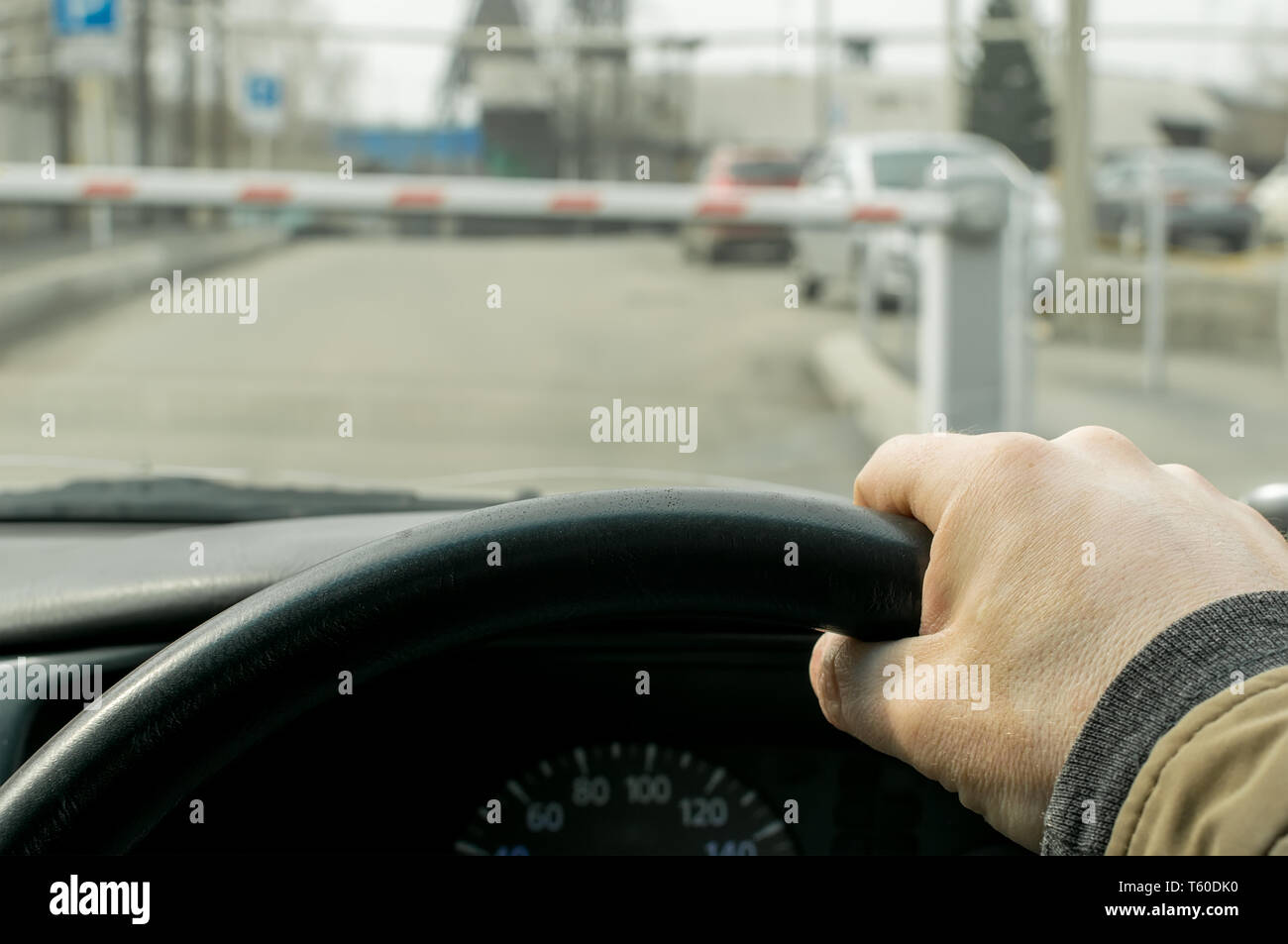 Enter parking hi-res stock photography and images - Alamy