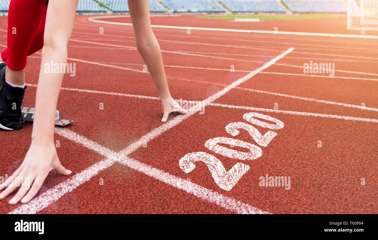2020 year new start concept Stock Photo - Alamy