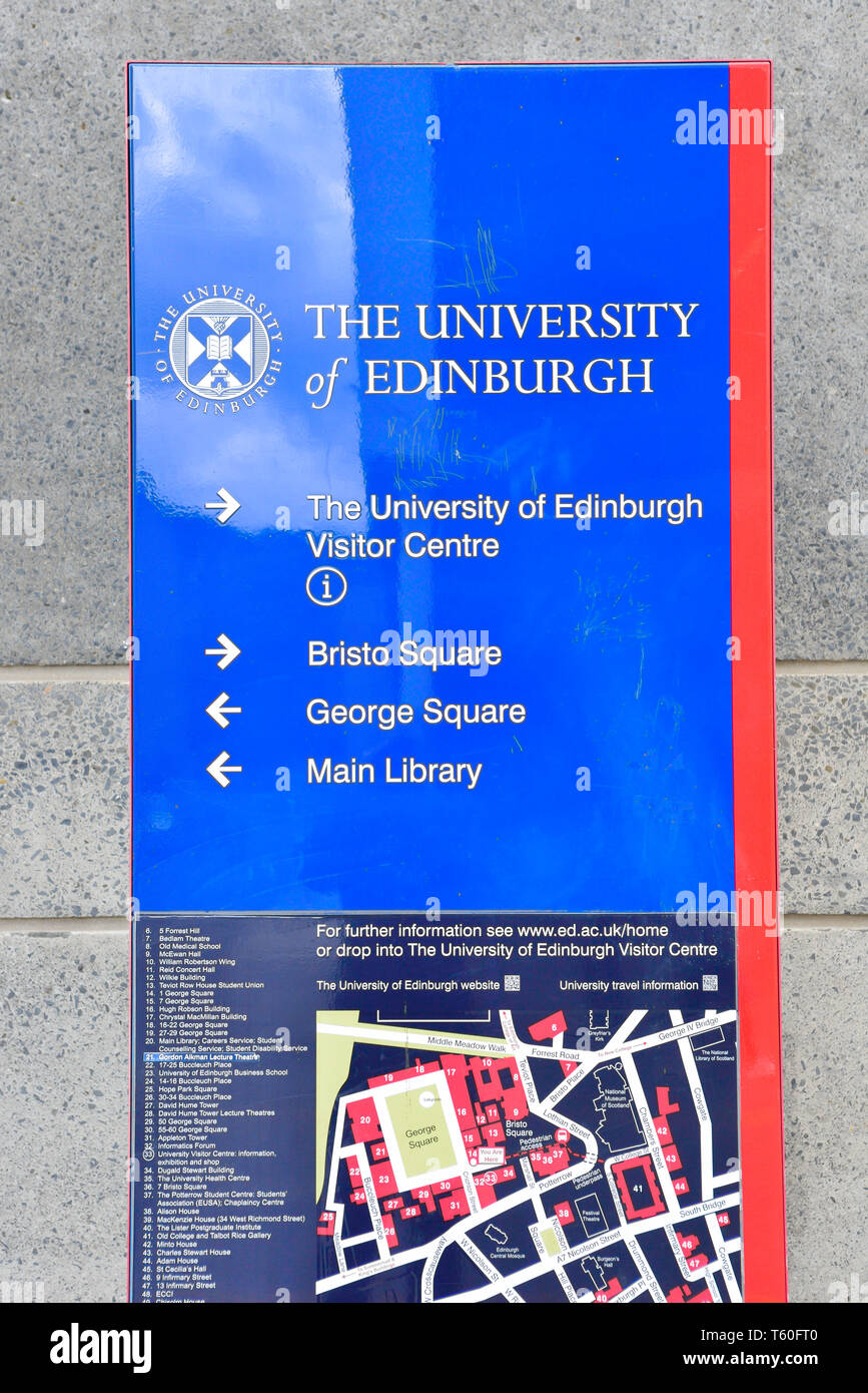 Edinburgh university campus hi-res stock photography and images - Alamy