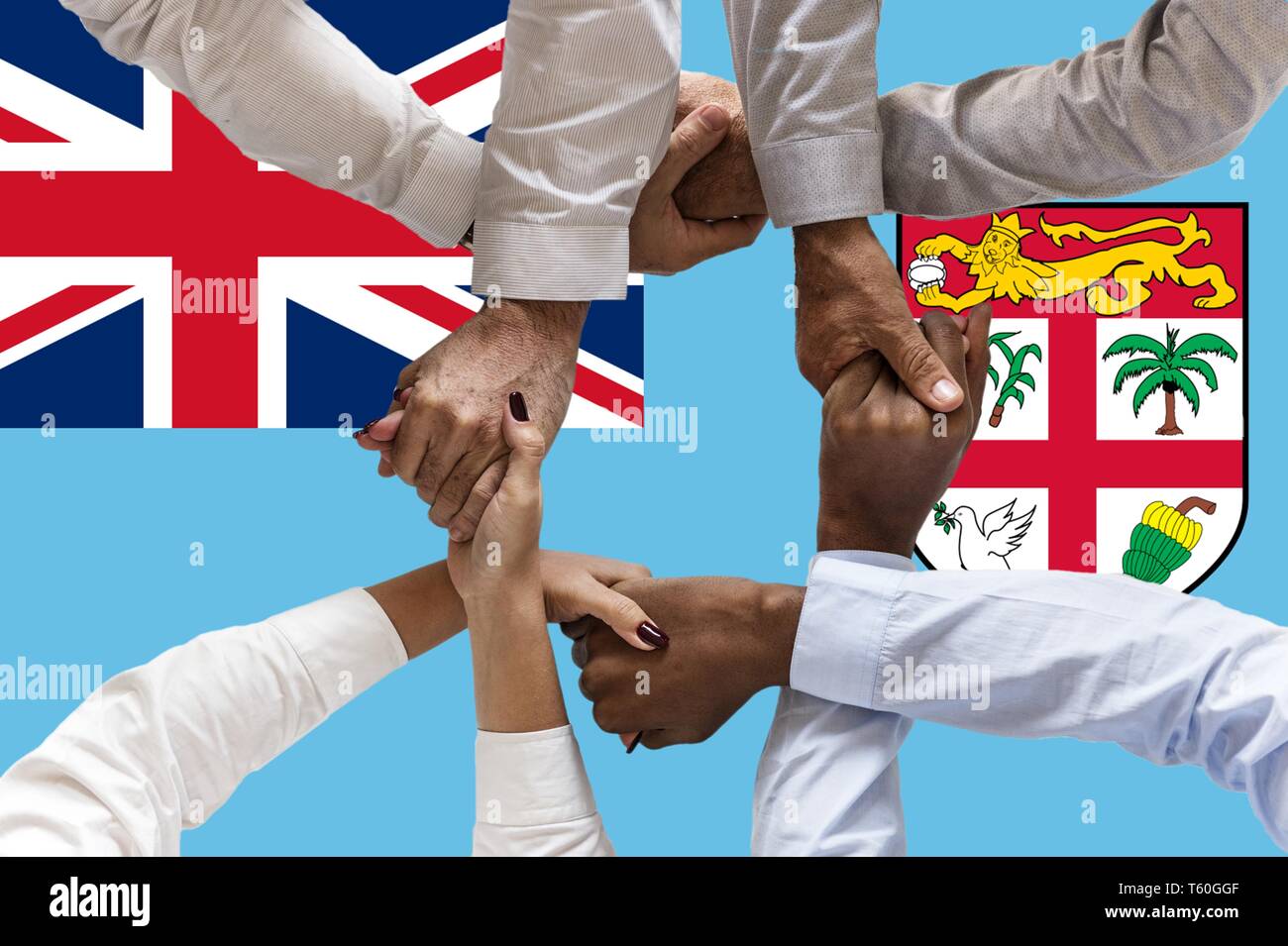 Fiji team group hi-res stock photography and images - Alamy