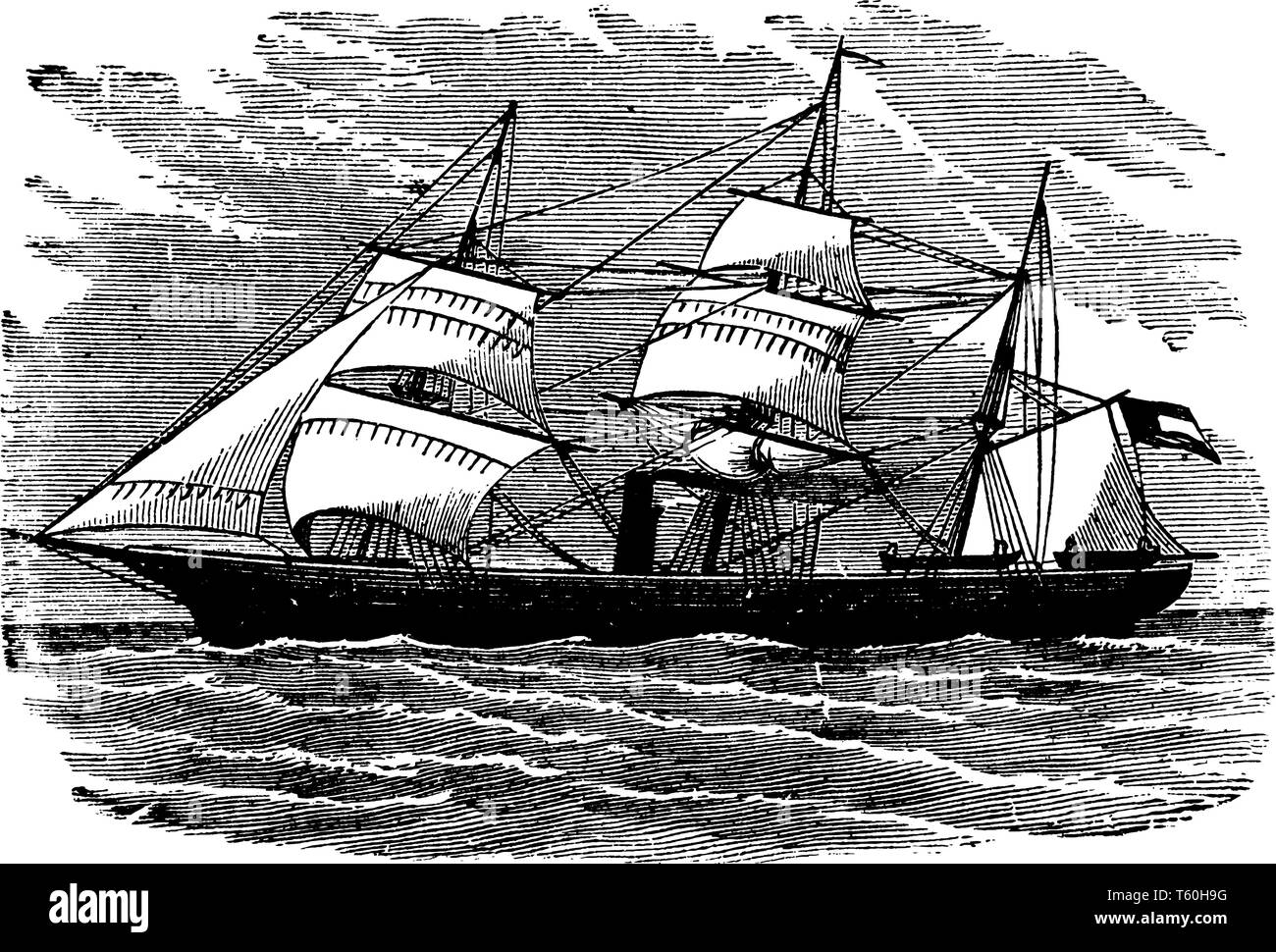 Privateer Ship Sumter is the Confederate privateer ship USS Sumter ...