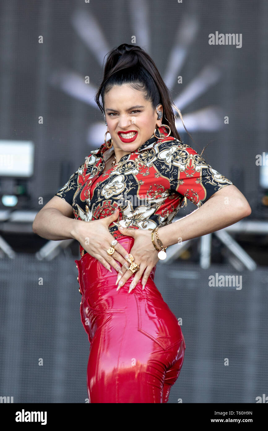April 27, 2019 - Virginia Beach, Virginia, U.S - Spanish singer ROSALIA ...